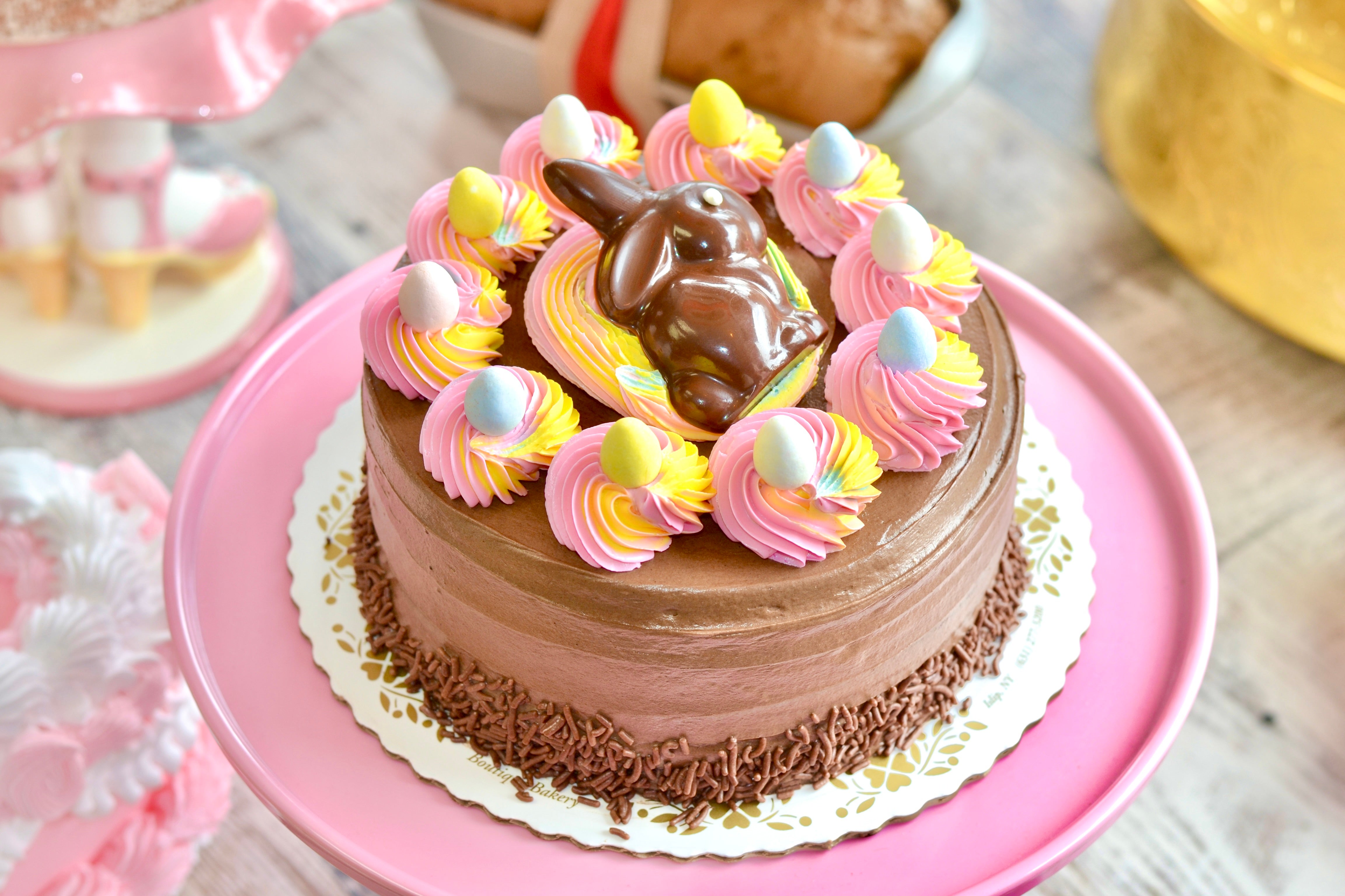 🍫 Fudge Bunny Cake | Manhattan Sweets Boutique Bakery